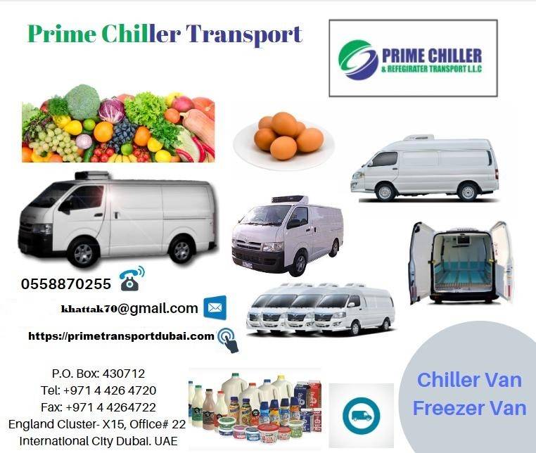 Chiller van - Prime Chiller Transport